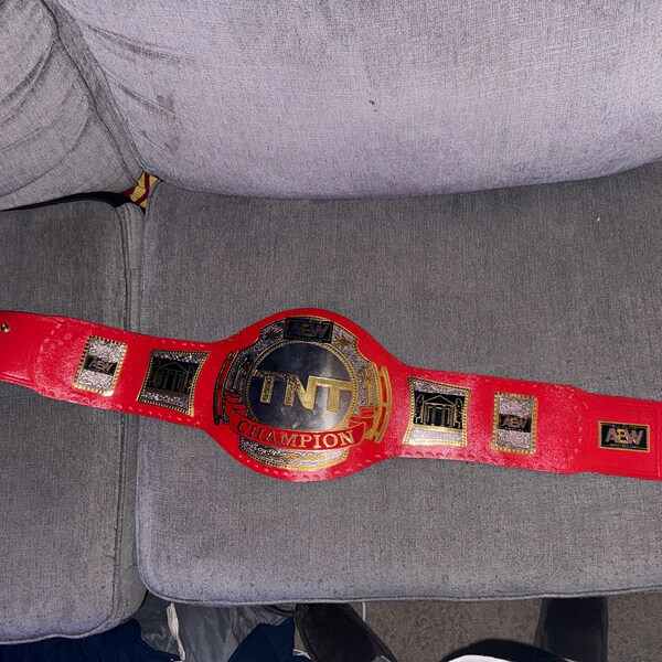 UNO Wrestling Championship Belt UNO Card Game Adult Size Title Belt ...