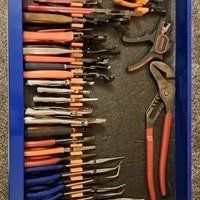 Large Spanner Rack, Spanner Holder, Wrench Rack, Drawer Organiser ...