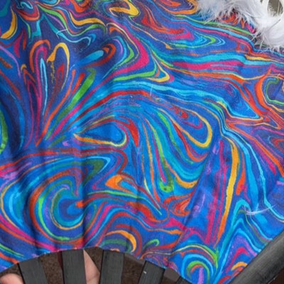 Pink Moo Moo Fan / Large Fan / Rave Accessory / Hand Fan / - Etsy