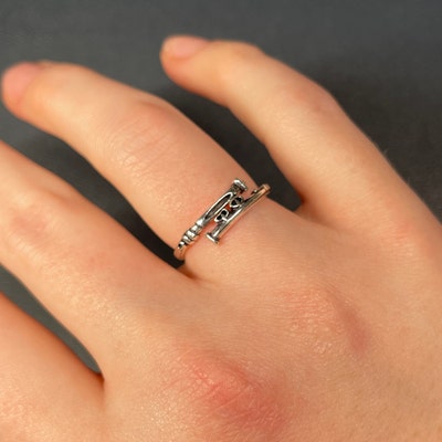 Flute Ring, Adjustable Ring, Flute Jewelry, Music Ring, Music Lovers ...