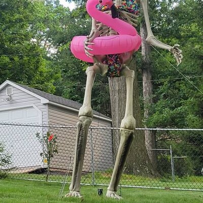 12 Ft Skeleton SWIM WEAR skeleton & Hats Not Included - Etsy