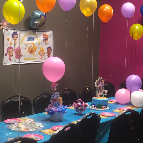Inside Out Birthday Party, Handmade Table Centerpieces, Inside Out ...