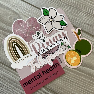 Filipina Sticker, Filipina Rainbow Sticker, Filipina Sticker, Filipino ...
