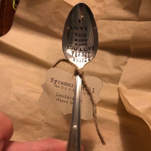 CUSTOM SPOON. the ORIGINAL Hand Stamped Vintage Coffee Spoons ™ by ...