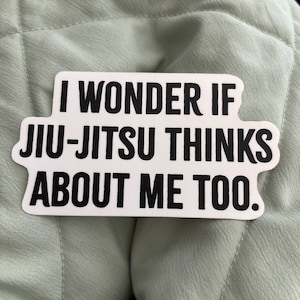 Mastering Chokeholds Jiu-jitsu Sticker Vintage Illustration BJJ Die-cut ...