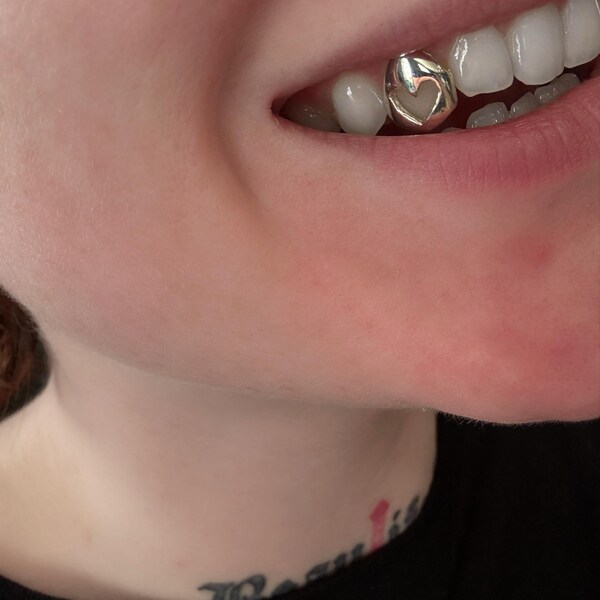 BLACK GRILLZ Hip Hop, Sadboi Style Custom Made Rapper Jewellery Grillz ...