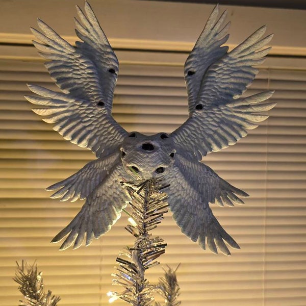 Biblically Accurate Angel Tree Topper 260mm (10.5 Inches) Wide Wingspan ...