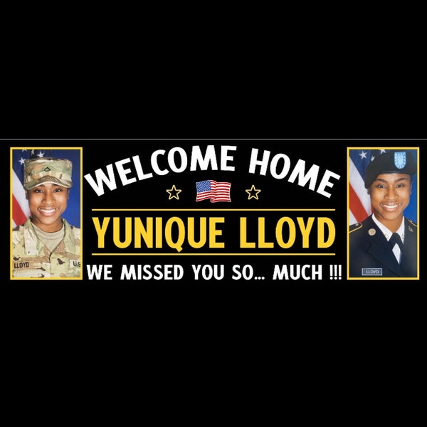 Military Welcome Home Banner - Army National Guard Boot Camp Welcome ...