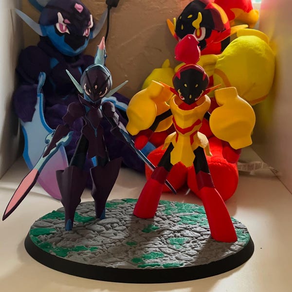 Custom Pokemon Figure 3D Printed Regular and Shiny Collectible ...