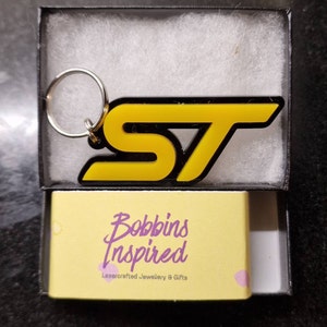 Ford RS Blue Logo Laser Cut Acrylic Keyring Ford Focus Car - Etsy