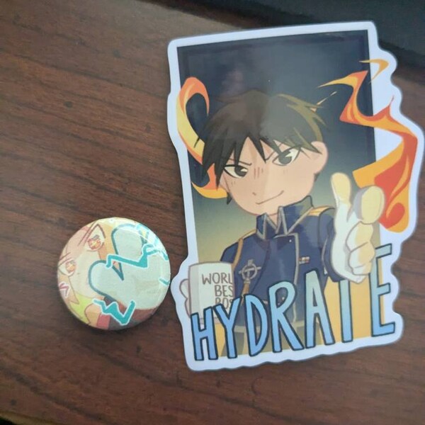 YTTD [your Turn to Die] Holographic Button Pins - Etsy