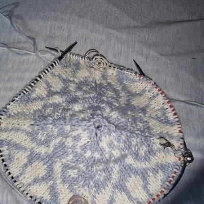 Three Colour Yarn Guide Knitting Ring Stranded Knitting 3 Hook Ring ...