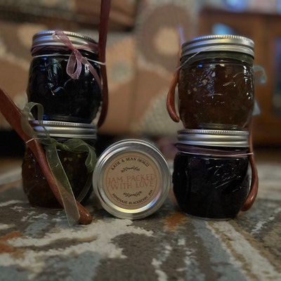 Custom Jam Packed With Love Stickers Vintage Homemade Jam - Etsy