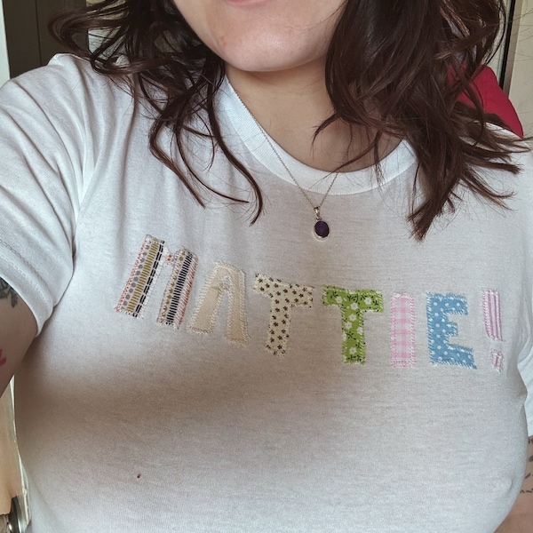 CUSTOM PATCHWORK TSHIRT - Etsy