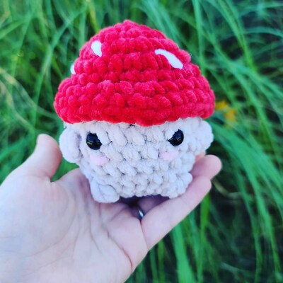 DIGITAL PDF Pattern ONLY: Chonky Crochet Mushie Boi Gang - Etsy