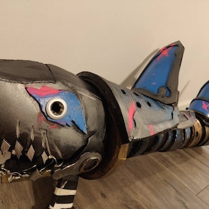 Jinx Arcane Fishbones Cosplay Blueprint and Instruction Guide - Etsy