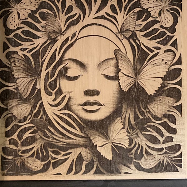 Laser Burn PNG | 3D Illusion | Engrave | Laser Ready | Lightburn File ...