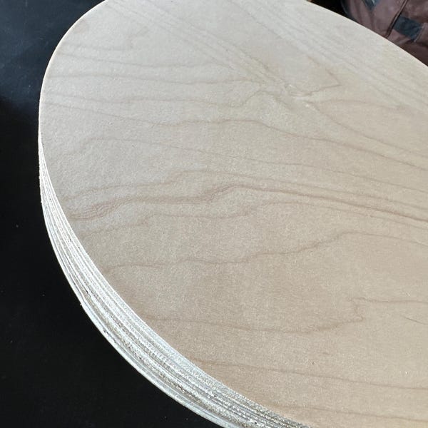 Plywood Rounds / Wood Rounds / 1/2" | Pack of Circles | Round Wooden ...