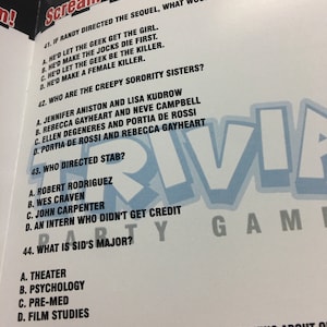 Martin Trivia Party Game - Etsy