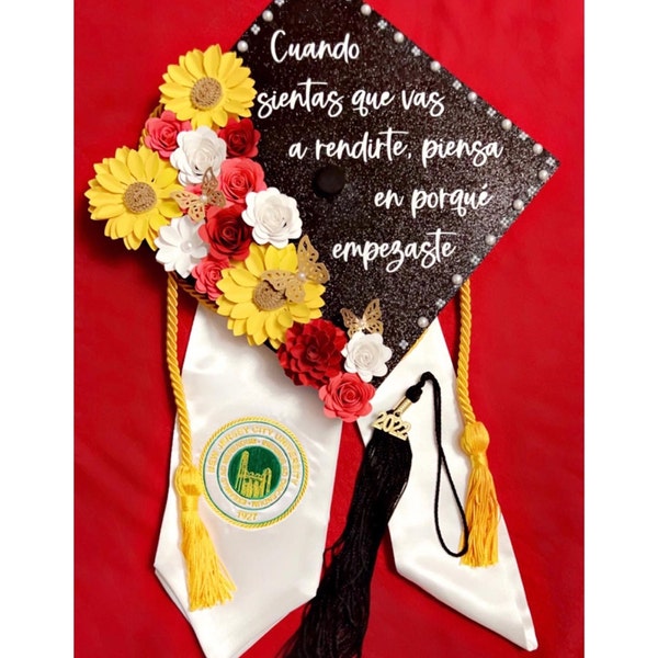 Mexican Cap Topper | Grad Cap | Custom Grad Cap | | Grad Cap Topper ...