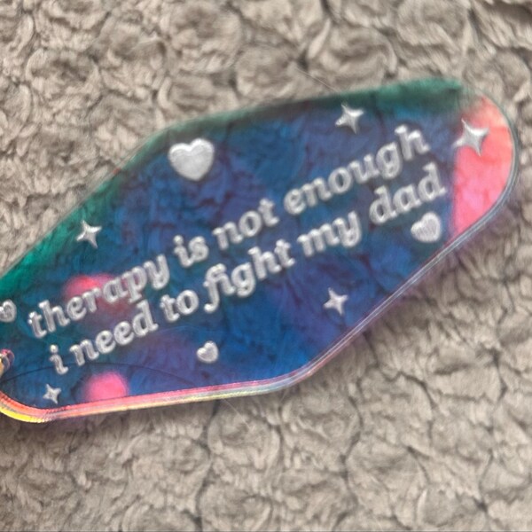 Dream Big, Fart Loud Iridescent Acrylic Keychain - Etsy