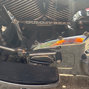 Custom Harley Davidson Shift Rod Engraved Linkage One of a Kind ...