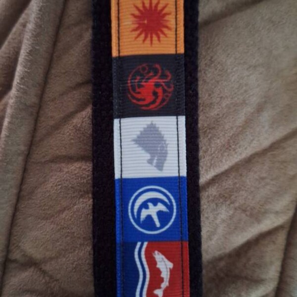 Dancing Bears Grateful Dead Keychain / Wristlet Keychain / Ribbon ...