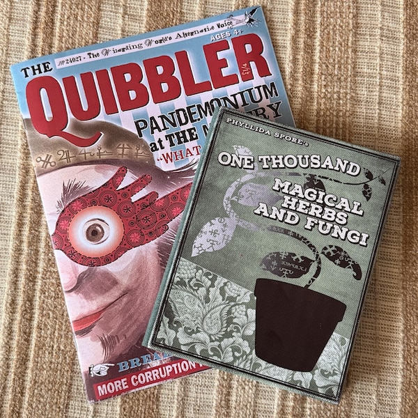 Quibbler Magazine Spectrespecs Whimsical Wizard - Etsy