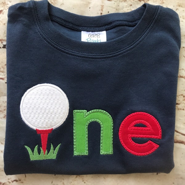 Golf Ball Applique Embroidery Design. Golf Ball Embroidery. Mini Golf ...