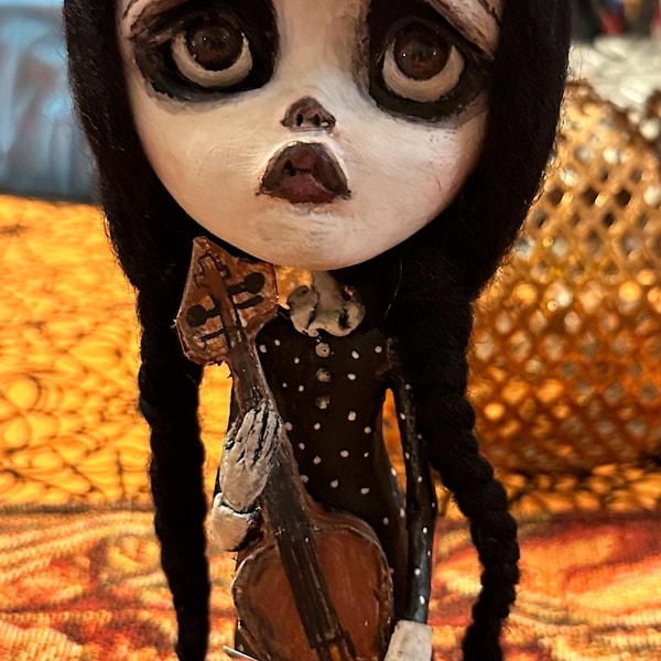 Ooak Doll-handmade Doll-ooak Art Doll-witch Doll-ooak Witch Doll-dark ...