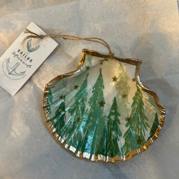 Hand Painted Cape Cod Coastal Shoreline on a Cruelty-free Handmade ...