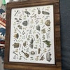 Farm Alphabet Print | Illustrated A-Z Farm Animals Poster | ABC Nursery ...