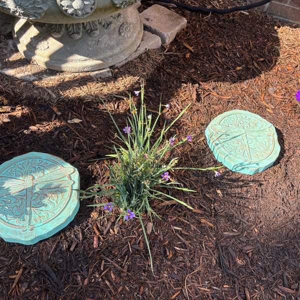 Garden Decoration: Compass Stepping Stone, Compass Rose Statue for ...