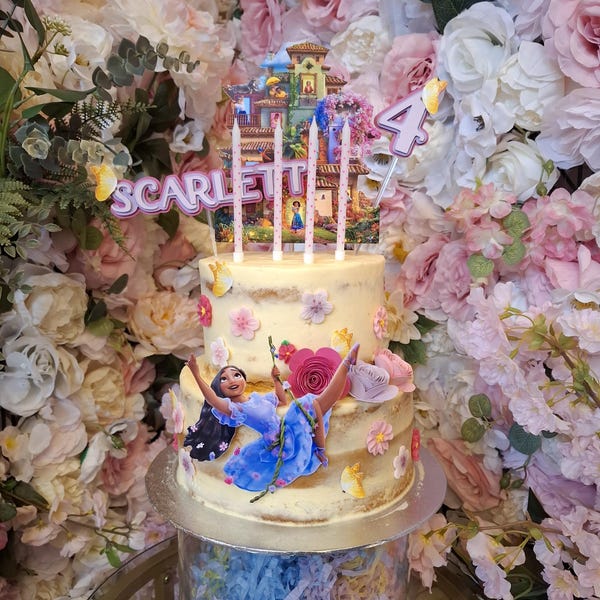 Isabella Cake Topper | Encanto Cake Topper | Encanto Party | Encanto ...
