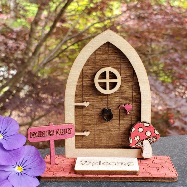 Fairy Door Design Bundle - SVG DXF Laser Cutting File - Etsy