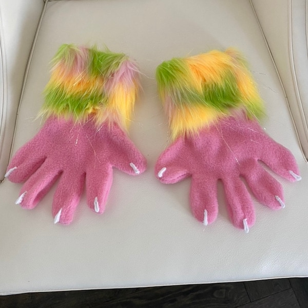 DIGITAL 5-fingered Hand Paw Pattern for Fursuits - PDF Download - Etsy