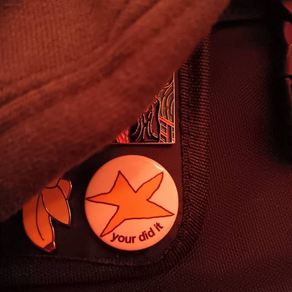 Your Did It 1 Inch Button Badge - Etsy