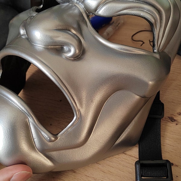 Mask Immortals, Larp Armor, Mask Ancient Wars, LARP Mask, Cosplay Mask ...