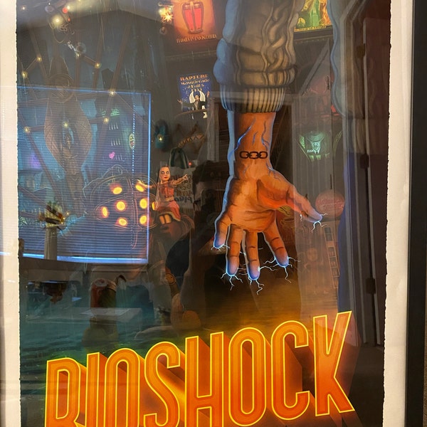 Bioshock Game Poster: Horror Art Print, Room Decor - Etsy