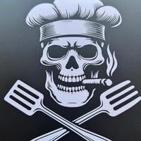 Treble Clef Skull SVG, Printable Skull Stencil, Horror Musical Note PNG ...