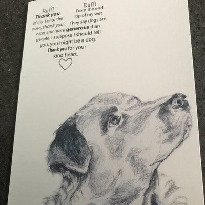 Brooke Thank You Card - Etsy