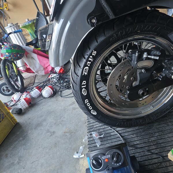 Motorcycle Tire Lettering RACING Tyre Lettering Permanent Stickers ...