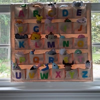 ABC Alphabet Wall Hanging Toddler Educational Mat Preschooler Learning ...