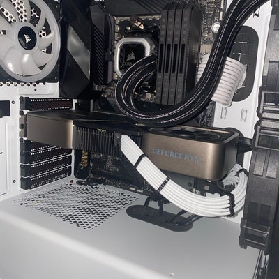 Customized Unsleeved Sleeved Silicone Dual 8pin to 12pin Cables for RTX 30 FE Version Graphics ...