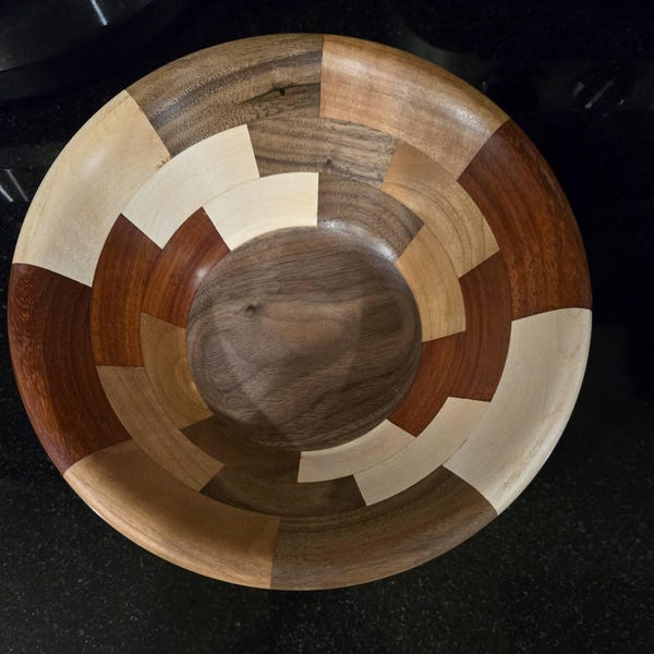 Segmented Bowl Blank, Wood Bowl Blank - Etsy
