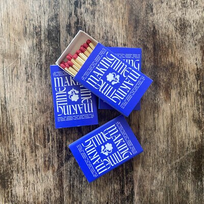 Set of Custom Matchboxes Logo Personalized Matches Wedding Matches ...