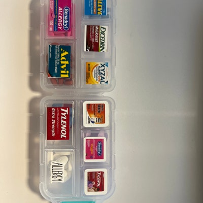 Customizable Compact Pocket Pharmacy - Etsy