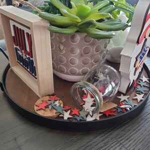 Happy Birthday Tile, Interchangeable Decor Sign, Tiered Tray Signs ...