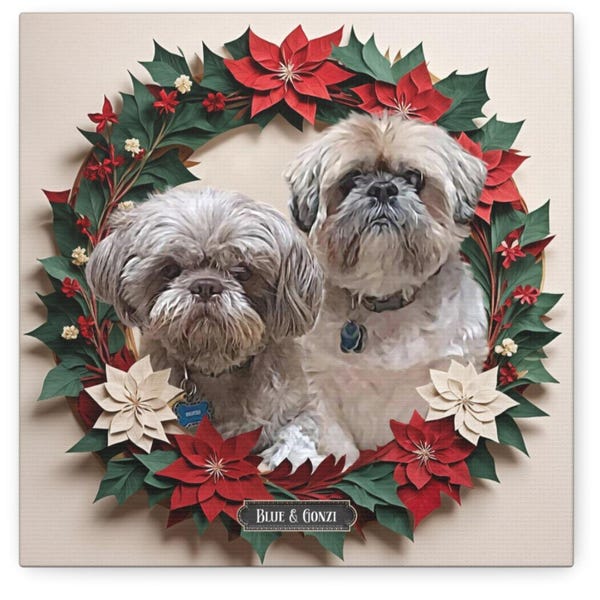 Bulldog Portrait in Natural Colors, Papercut Imitation Dog Lover Wall ...