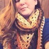 Keyhole Scarf KNIT PATTERN Beautiful Scarf Gift for Her Crochet Scarf ...